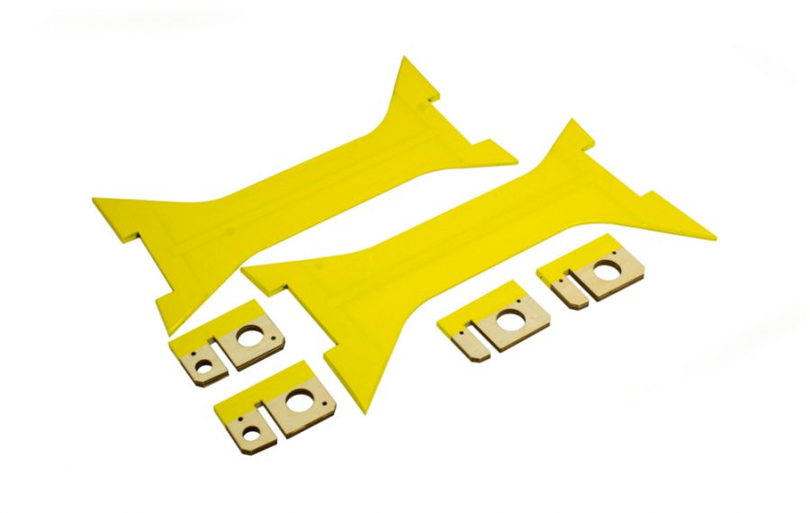 MAMBA 70CC INTERPLANE STRUT SET, YELLOW – Flex Innovations