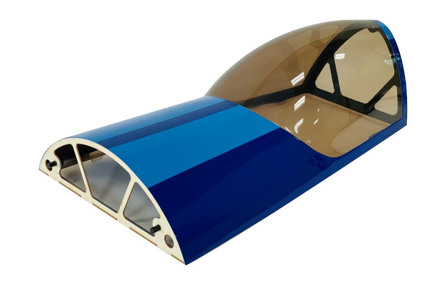 MAMBA 70CC CANOPY HATCH, BLUE – Flex Innovations