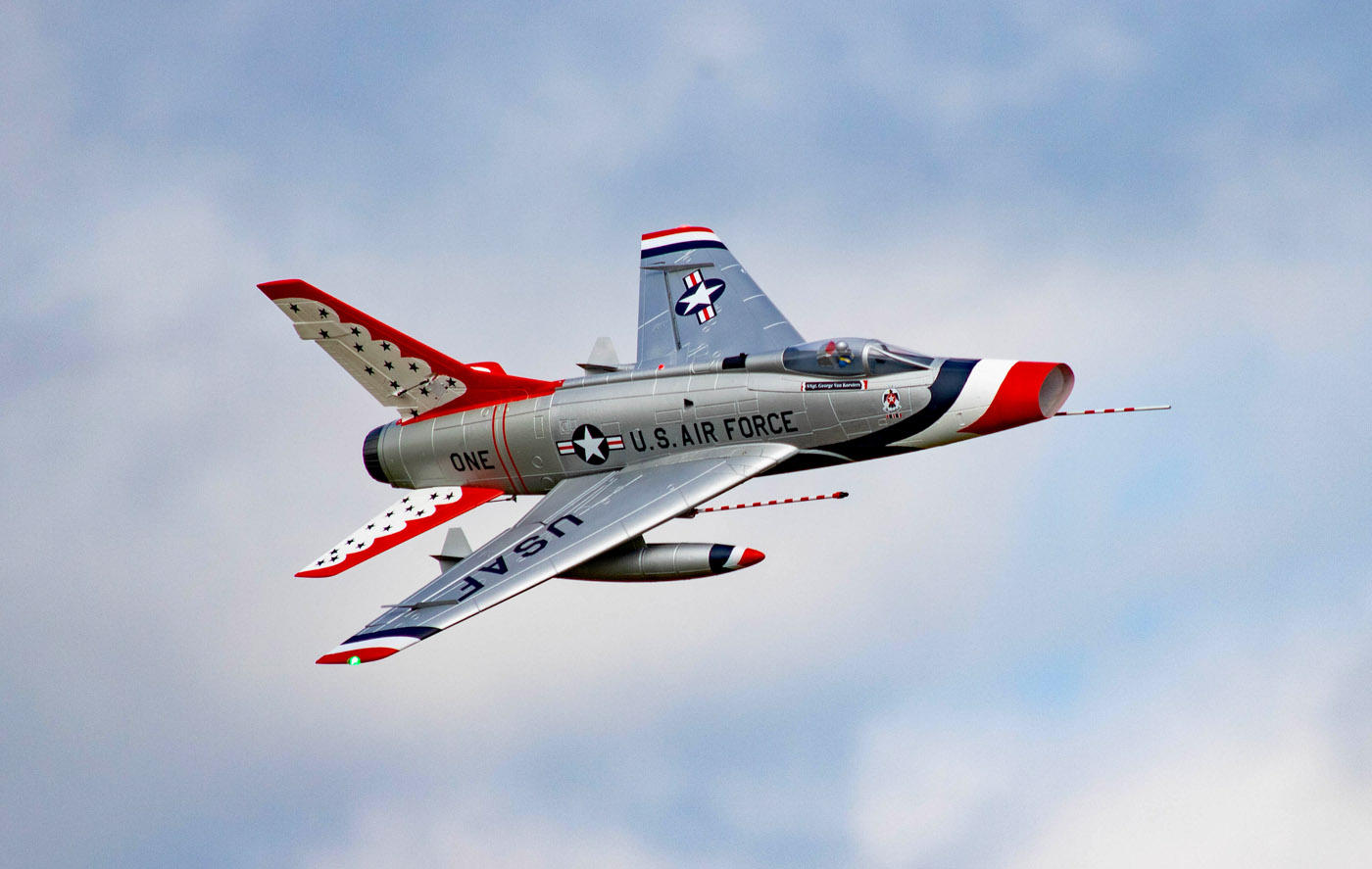 F-100D SUPER SABRE 90MM EDF SUPER PNP – Flex Innovations