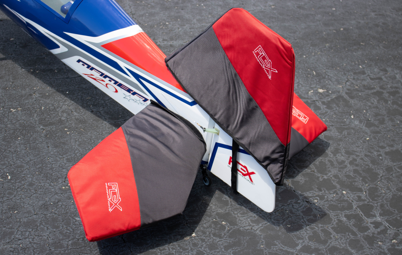 PREMIUM WING & TAIL BAG SET – MAMBA 120CC – Flex Innovations