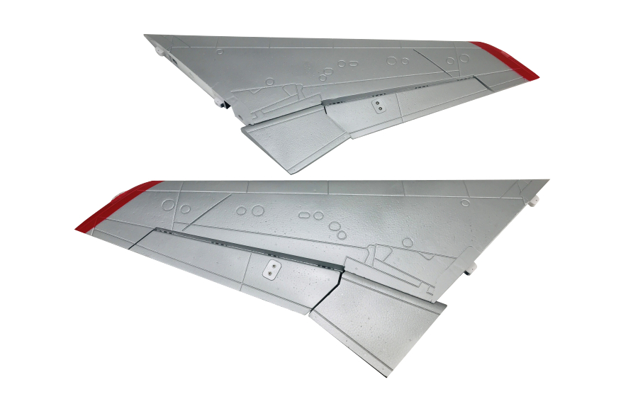 F-100D WING SET (L+R), SILVER – Flex Innovations