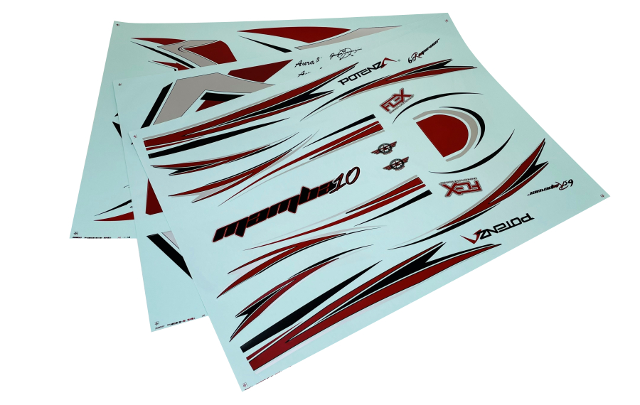 MAMBA 10 G2 DECAL SET – Flex Innovations