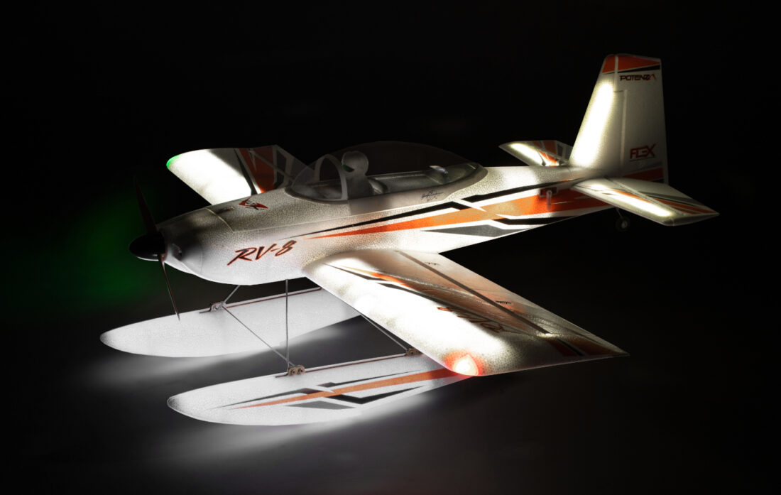 RV-8 10E G1/G2 FLOAT SET W/STRUTS & LEDS – Flex Innovations
