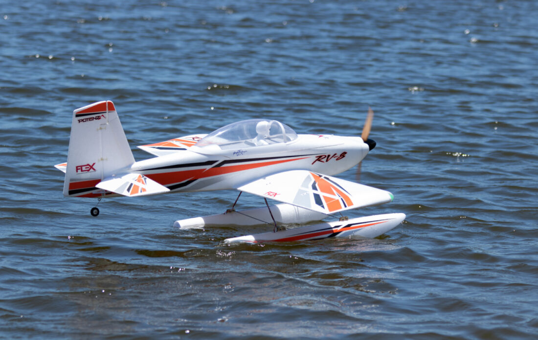 RV-8 10E G1/G2 FLOAT SET W/STRUTS & LEDS – Flex Innovations