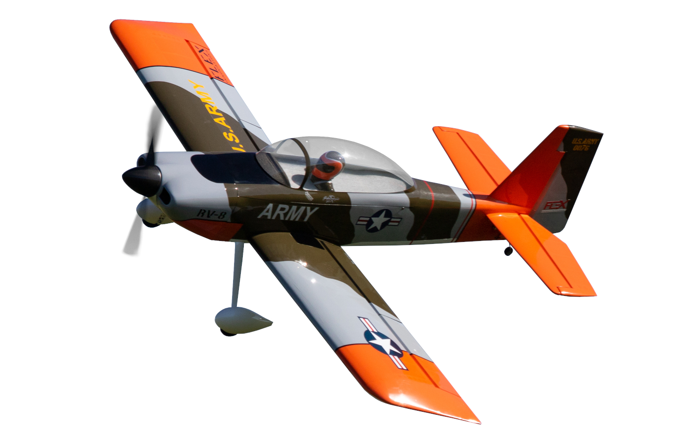 GP Engine – GP76 with Mufflers – Flex Innovations