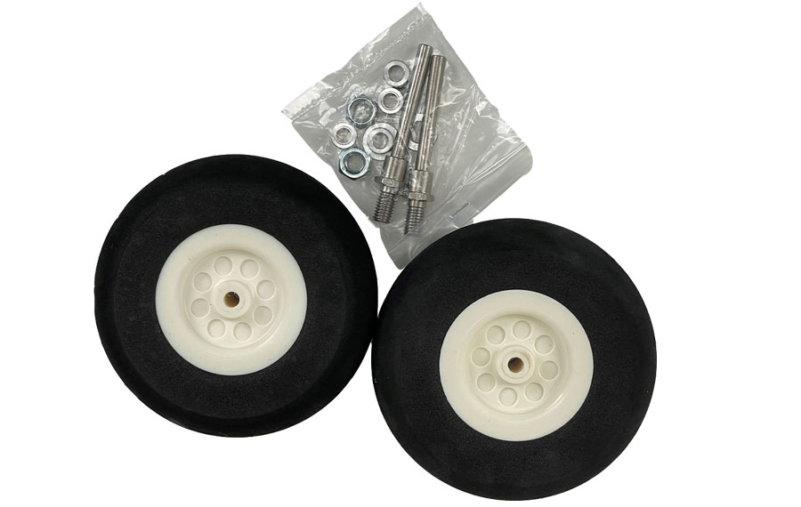 RV-8 70CC FLS MAIN WHEEL AND AXLE SET – Flex Innovations