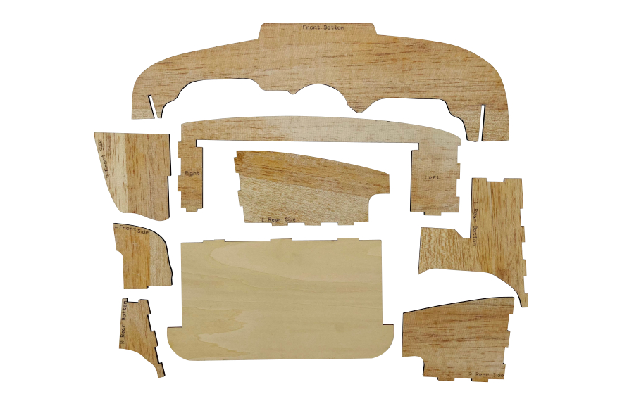 EDGE 540 120CC ENGINE BAFFLE KIT – Flex Innovations