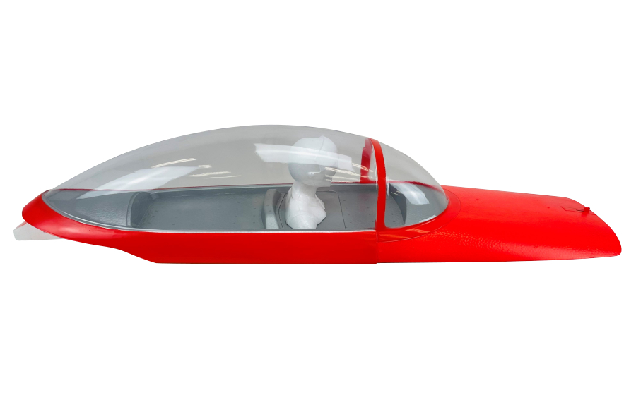RV-8 60E G2 CANOPY/HATCH SET – RED – Flex Innovations