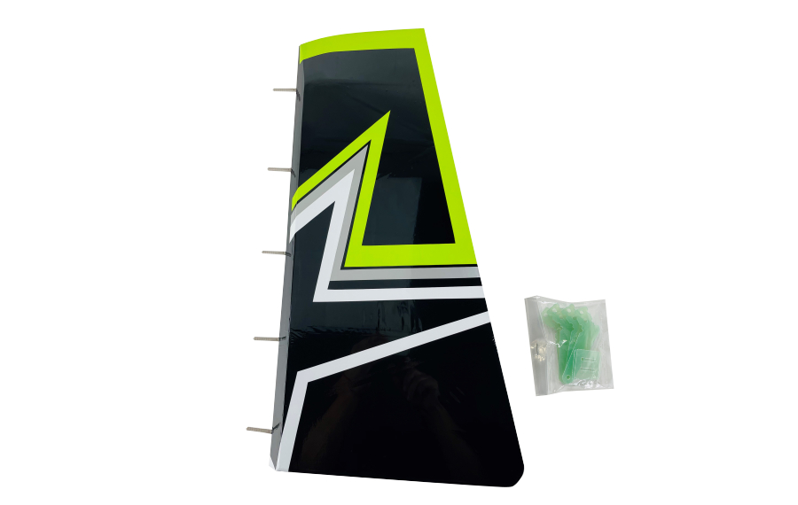 MAMBA 120CC RUDDER (GREEN) – Flex Innovations