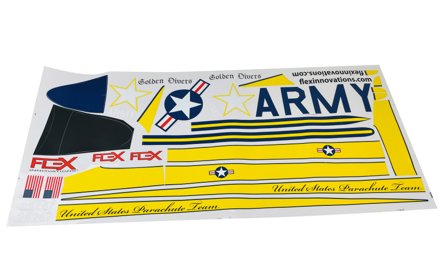 TWIN OTTER 80E RIGHT WING PANEL DAY (DECAL SCHEME) – Flex Innovations
