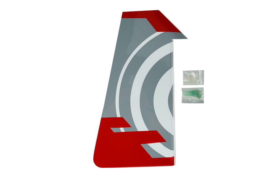 ULTIMATE 70CC G2 RUDDER, JD RED – Flex Innovations