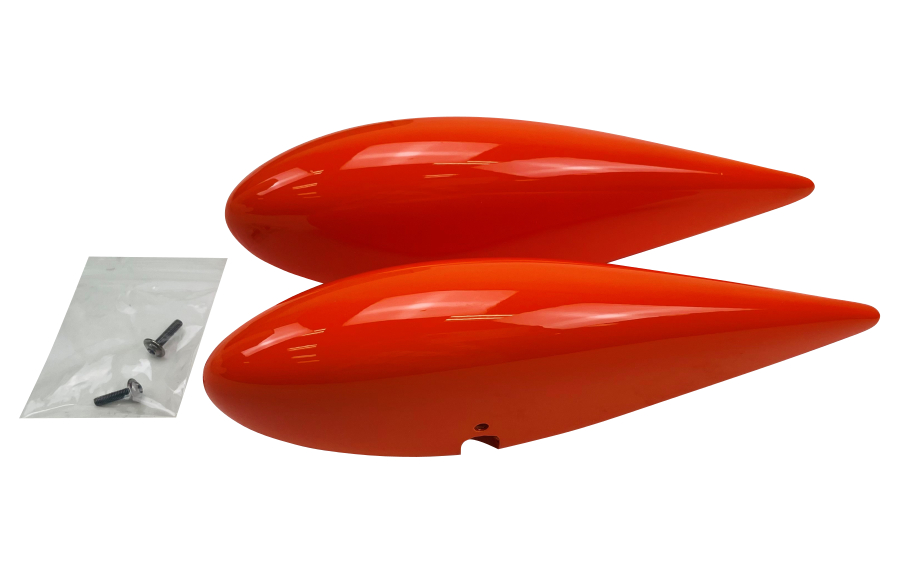 VENTIQUE 60E G2 PRO FIBERGLASS WHEEL PANT SET, ORANGE – Flex Innovations