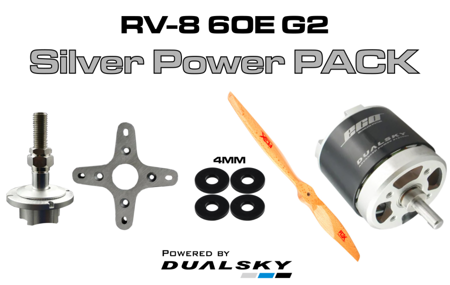 UPGRADE POWER PACK FLEX/DUALSKY SILVER SERIES (RV-8 60E G2) – Flex Innovations