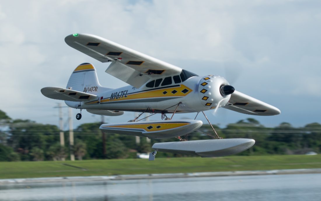 AVIATOR 40E FLOAT SET W/STRUTS & LEDS – Flex Innovations